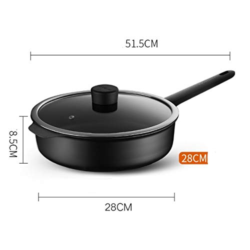 SCOOVY Solid Nonstick Cookware Home Kitchen Ware Pots & Pan Set with Saucepan, Frying Pans, Cooking Pots, Lids, Utensil