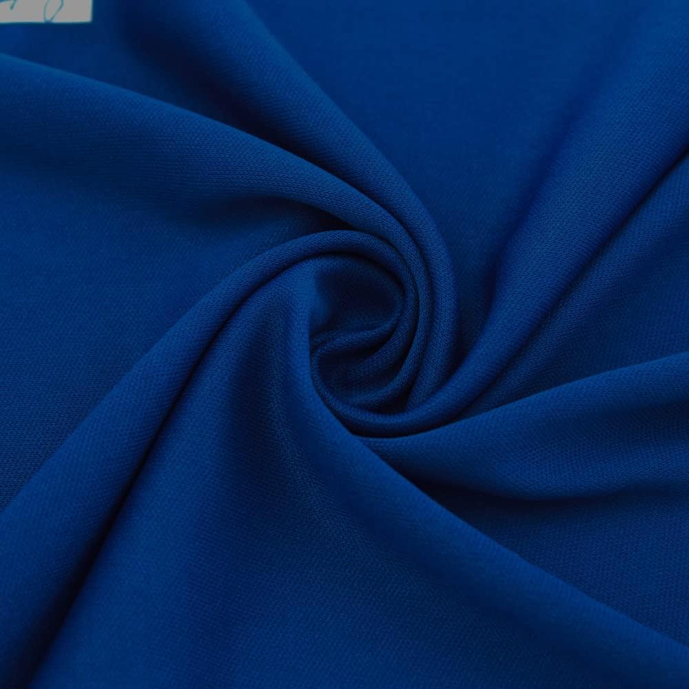 Stylish FABRIC 2-Way Stretch Polyester Interlock Knit Lining 58/60" Lightweight Fabric/DIY Projects, Pegeant Blue #47 5 Yards