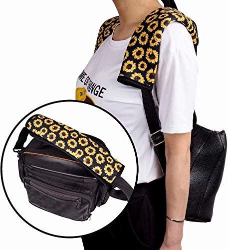 UZZUHI Seat Belt Covers Cow Print Universal 2 Pack Strap Cushion Shoulder Protector,Soft Comfort Seat Belt Pads for Kids and Adults,Black and White