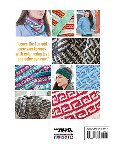 The Beginner's Guide to Mosaic Knitting: Easy One Color Per Row Technique