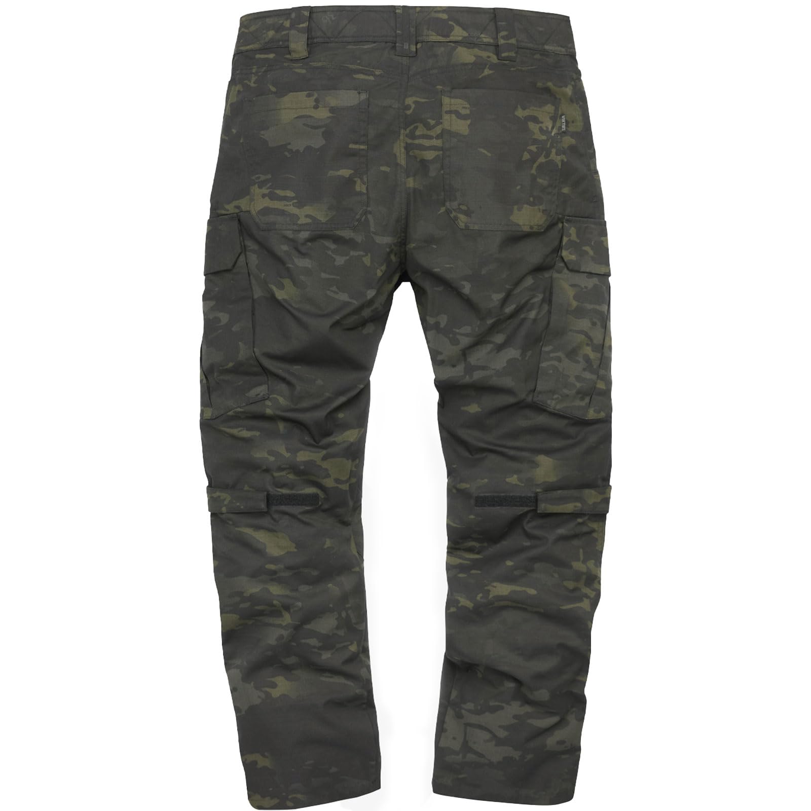 VIKTOS Men's Wartorn MC Tactical Casual Durable Double Zip EDC Combat Fit Cargo Pants with Multi Pockets, Multicam Black, 36 W x 36 L