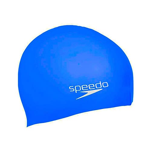 Speedo Polyester Unisex Swimming Swim Pool Cap Hat Adult - Navy Blue