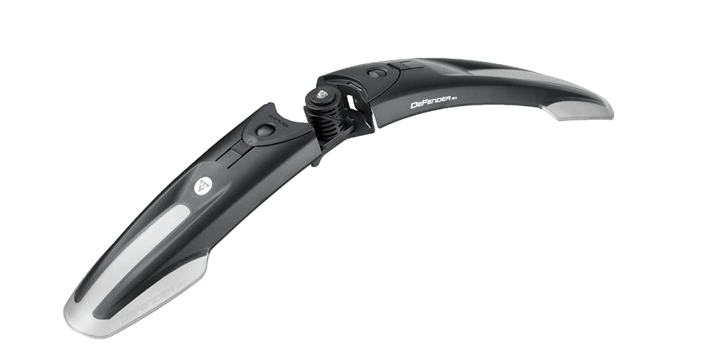 Topeak DeFender M1 Mountain Bike Fender (Front) , Black, 60 x 10 x 12 cm / 23.6โ x 3.9โ x 4.7โ (M1)
