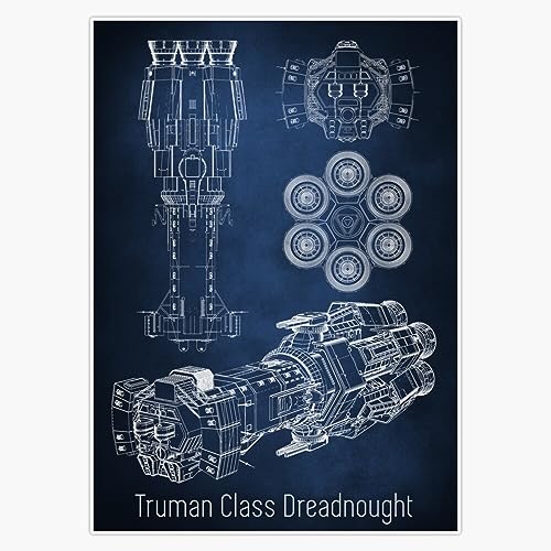 The Expanse Dreadnought Sticker Bumper Sticker Vinyl Decal 5"