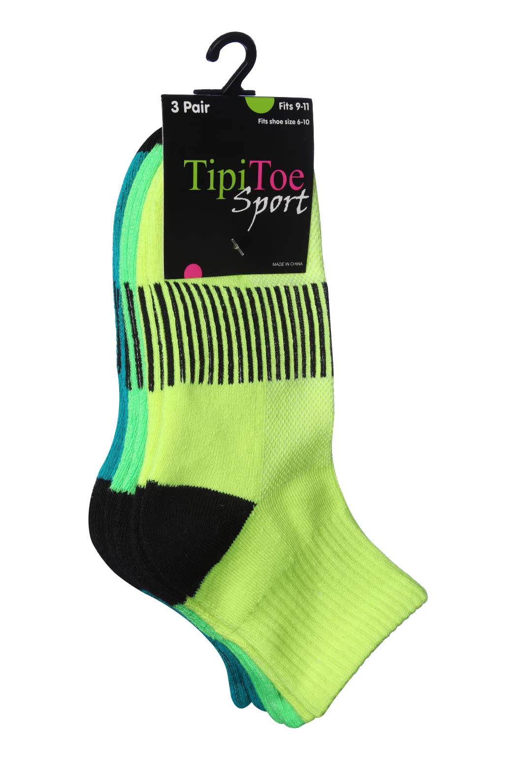 Tipi Toe Women's 12-Pairs Running & Athletic Sports Performance Ankle/Quarter Socks (WQ16)