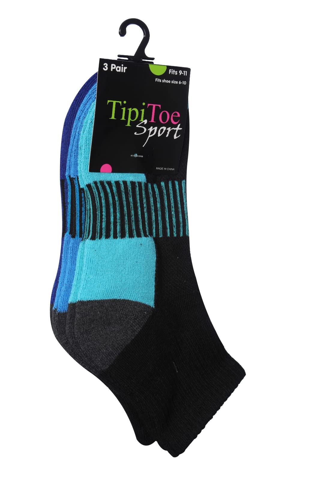 Tipi Toe Women's 12-Pairs Running & Athletic Sports Performance Ankle/Quarter Socks For Women (WQ17)
