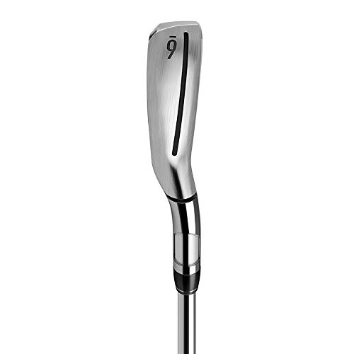TaylorMade SIM MAX Irons, Steel Shaft, KBS Max 85, 5-PW, AW, Right Hand, Stiff Flex , Titanium, Black, Blue