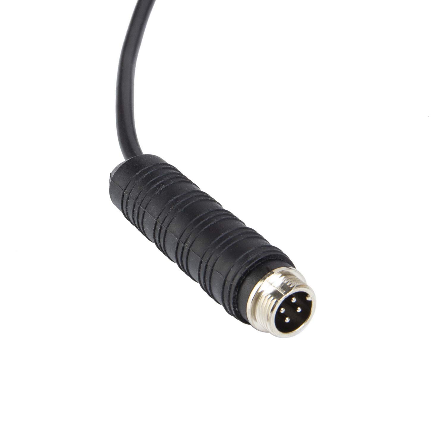 Xenocam 16FT 5M Car Video Extension Cable 4-Pin Aviation Waterproof Shockproof for CCTV Rearview Camera Truck Trailer Camper Bus Motorhome Vehicle Backup Monitor System