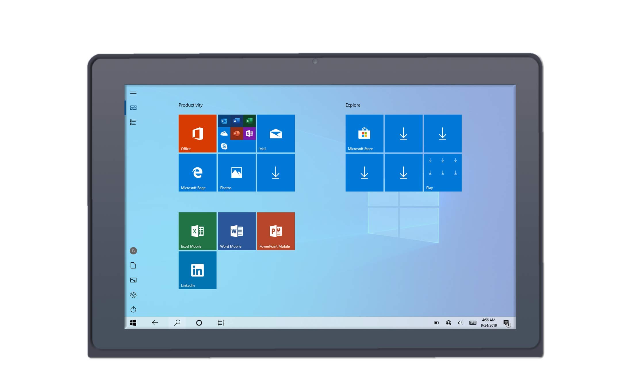 Venturer 11.6" Windows 10 (Free Upgrade to Windows 11 When Available) Laptop/Tablet with Keyboard, 64GB Storage, 4GB RAM, Intel Pentium N5000 Processor, FHD Display