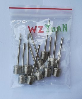 WZYuan Air Inflation Sports Ball Pump Needle (Pack of 10)
