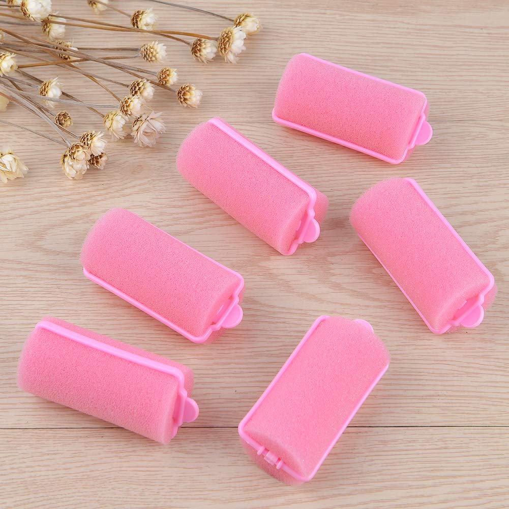 WXJ13 30 Pieces 3CM Foam Sponge Hair Rollers Sponge Border Curl Artifact Do Not Hurt Hairdressing Tools