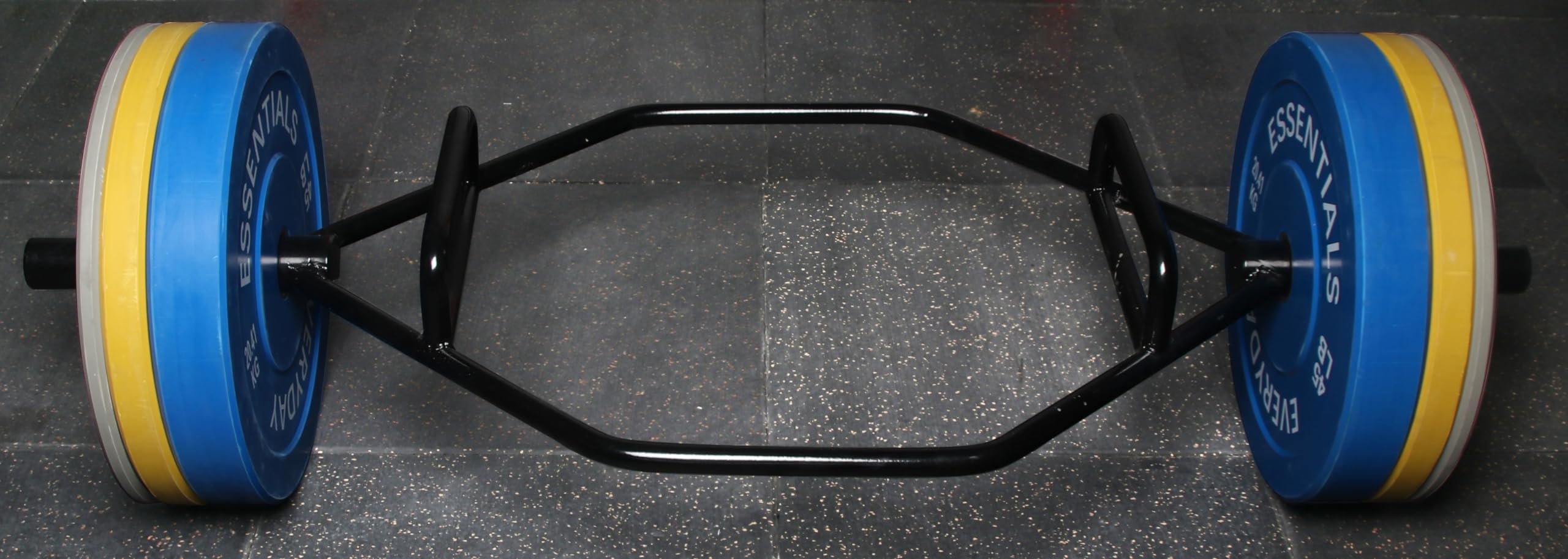 Signature Fitness Olympic 2-Inch Hex Weight Lifting Trap Bar, 1000-Pound, Black