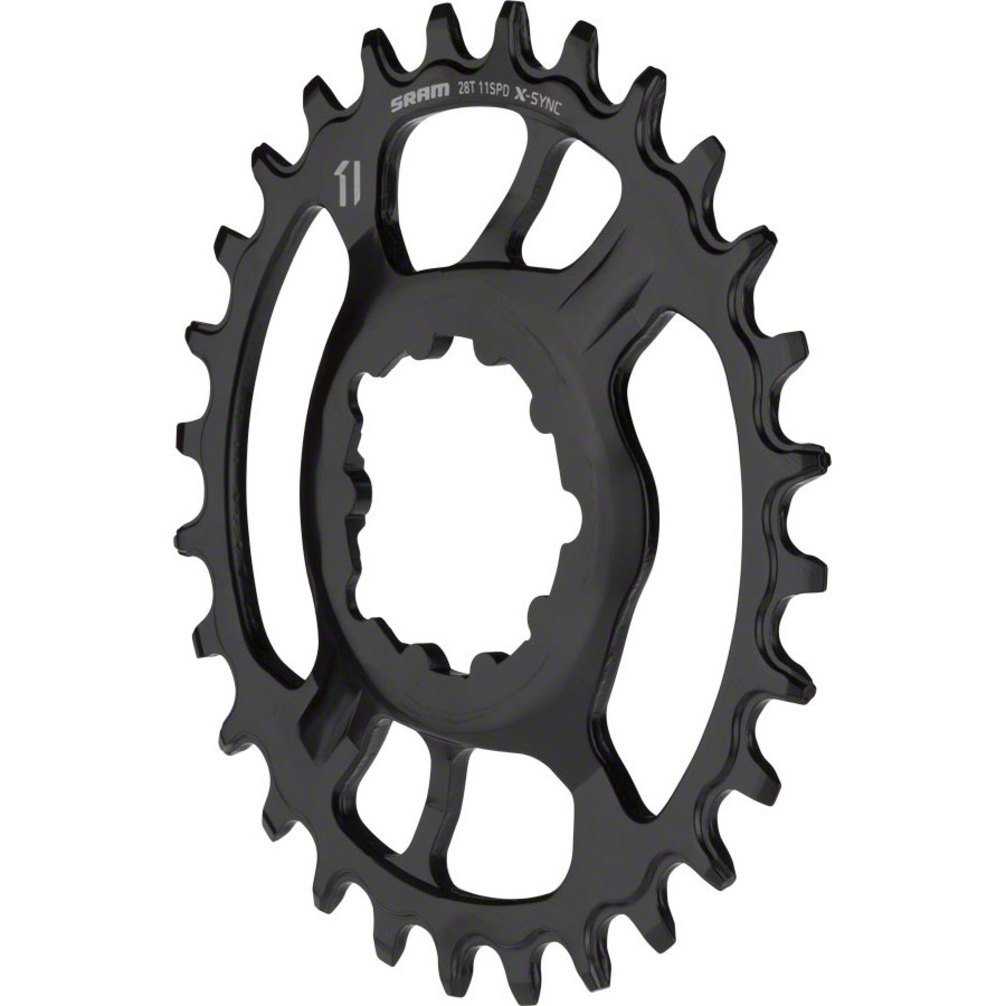 SRAM X-Sync Chainring 28t Direct Mount 10/11-Speed Steel Black Mountain Bike