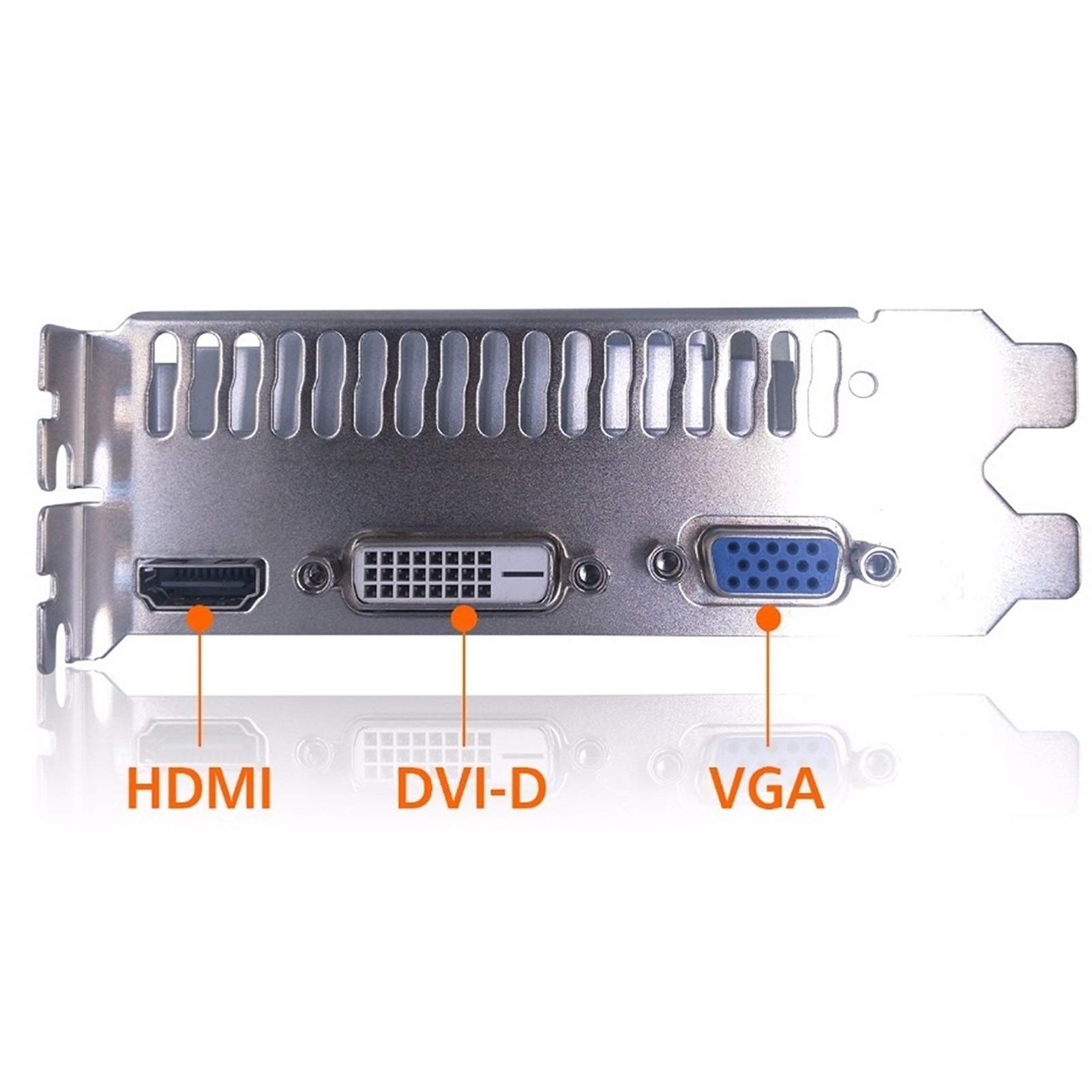 WWWFZS Graphics Card Fit for Graphics Card GTX 750TI 4096MB/4GB 128bit GDDR5 Placa De Video Carte Graphique Video Card Fit for NVIDIA Geforce PC VGA