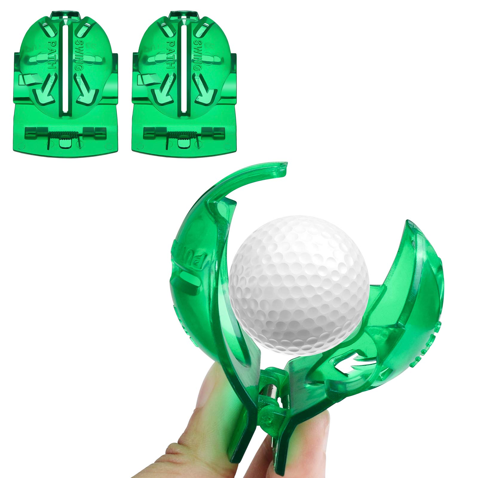 XAegis GT14 Golf Accessories with Golf Towel and Golf Club Brush, Foldable Divot Repair Tool, Golf Ball Alignment Kit, Golf Club Cleaning Kit