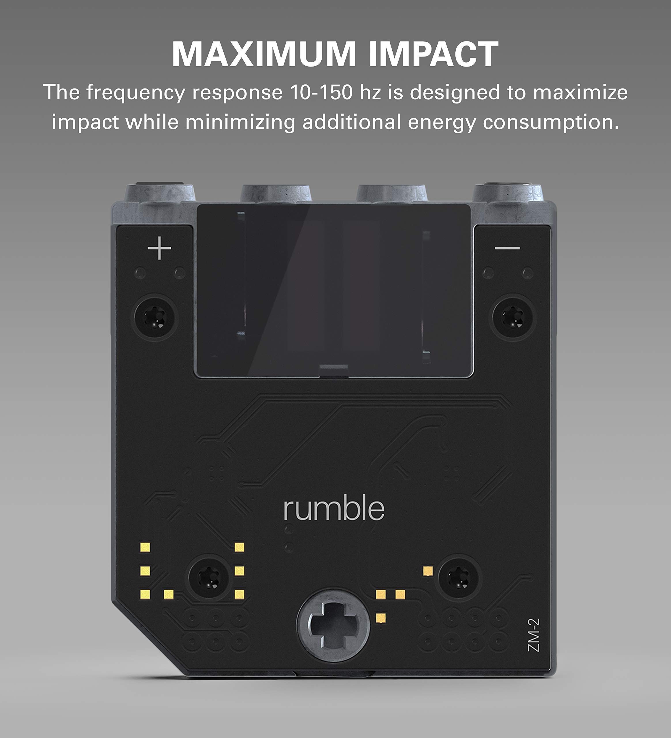 teenage engineering ZM-2 rumble expansion module accessory kit with silent metronome for OP-Z portable synthesizer and multimedia sequencer