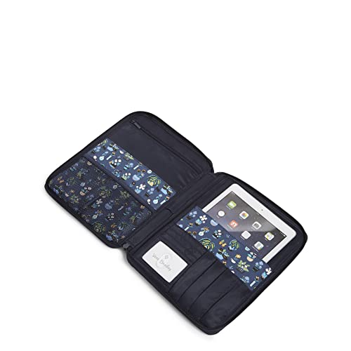 Vera Bradley Women's Cotton Tablet Organizer, Dreamer Paisley - Recycled Cotton, One Size