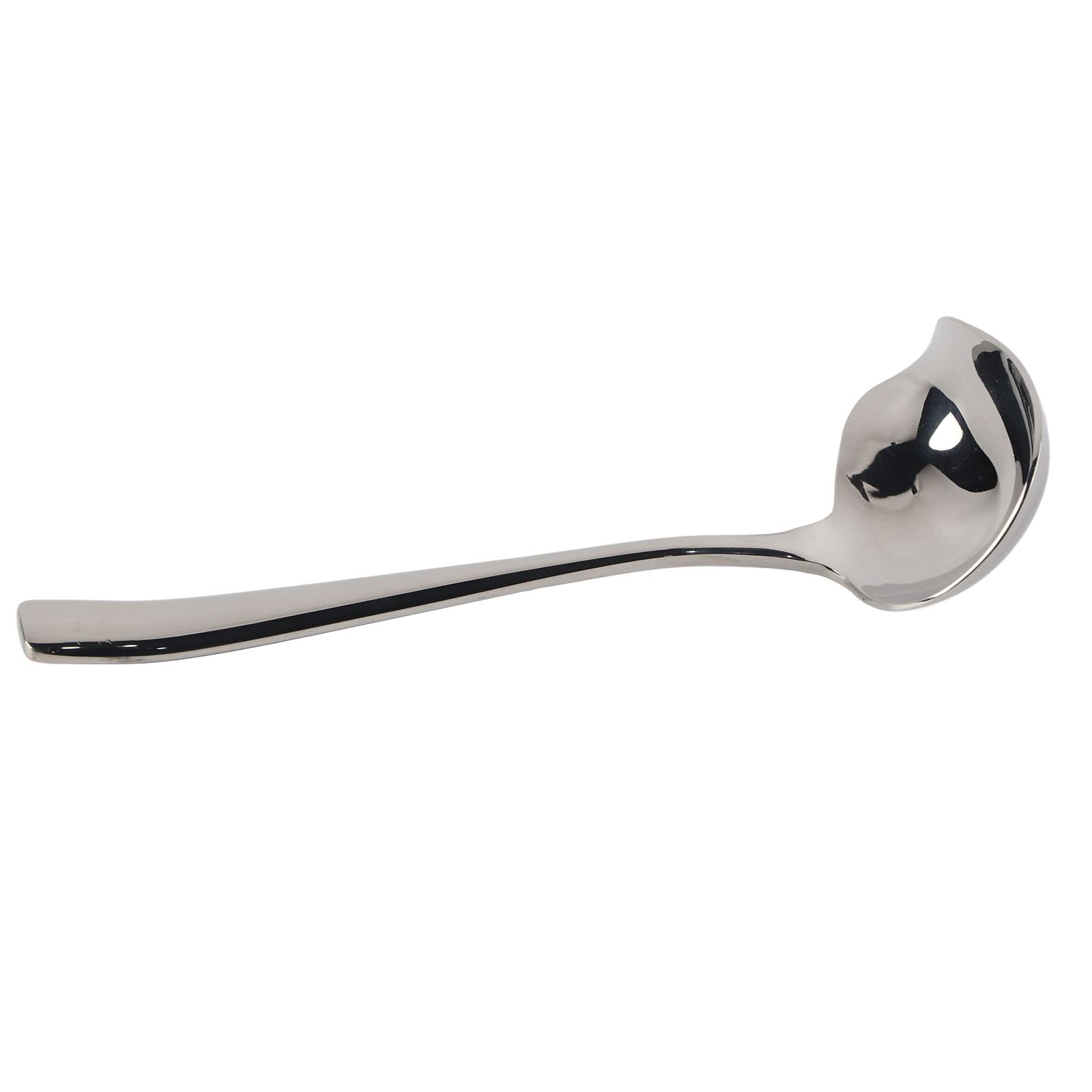 Sauce Ladle, Stainless Steel Sauce Drizzle Spoon with Spout Sugar Spoon Cooking Utensil Tool