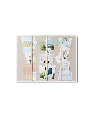 Umbra Tucker French-memo-Boards, White/Nickel