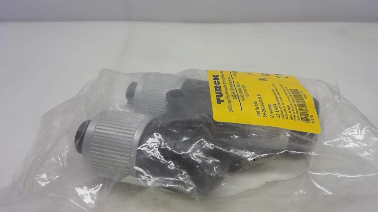 Turck Sh-Gsda/2Gkda 30 Splitter, Small H, 3 Pole, 2 Port,1 3/8" D-Size Sh-Gsda/2Gkda 30