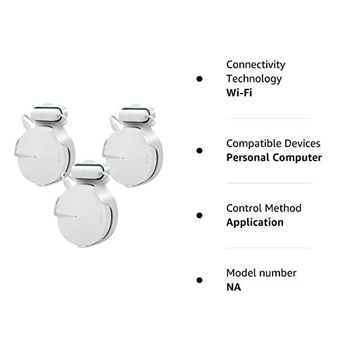 STANSTAR Wall Mount for TP-Link Deco M5 Whole Home Mesh WiFi System, Sturdy Bracket Holder for TP-Link Deco M5 Space Saving TP-Link Router Wall Holder Plug in Without Messy Wires or Screws