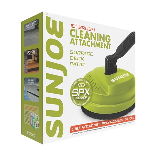 Sun Joe SPX-PCA10 10-Inch Surface, Deck and Patio Cleaning Attachment for SPX Series Pressure Washers