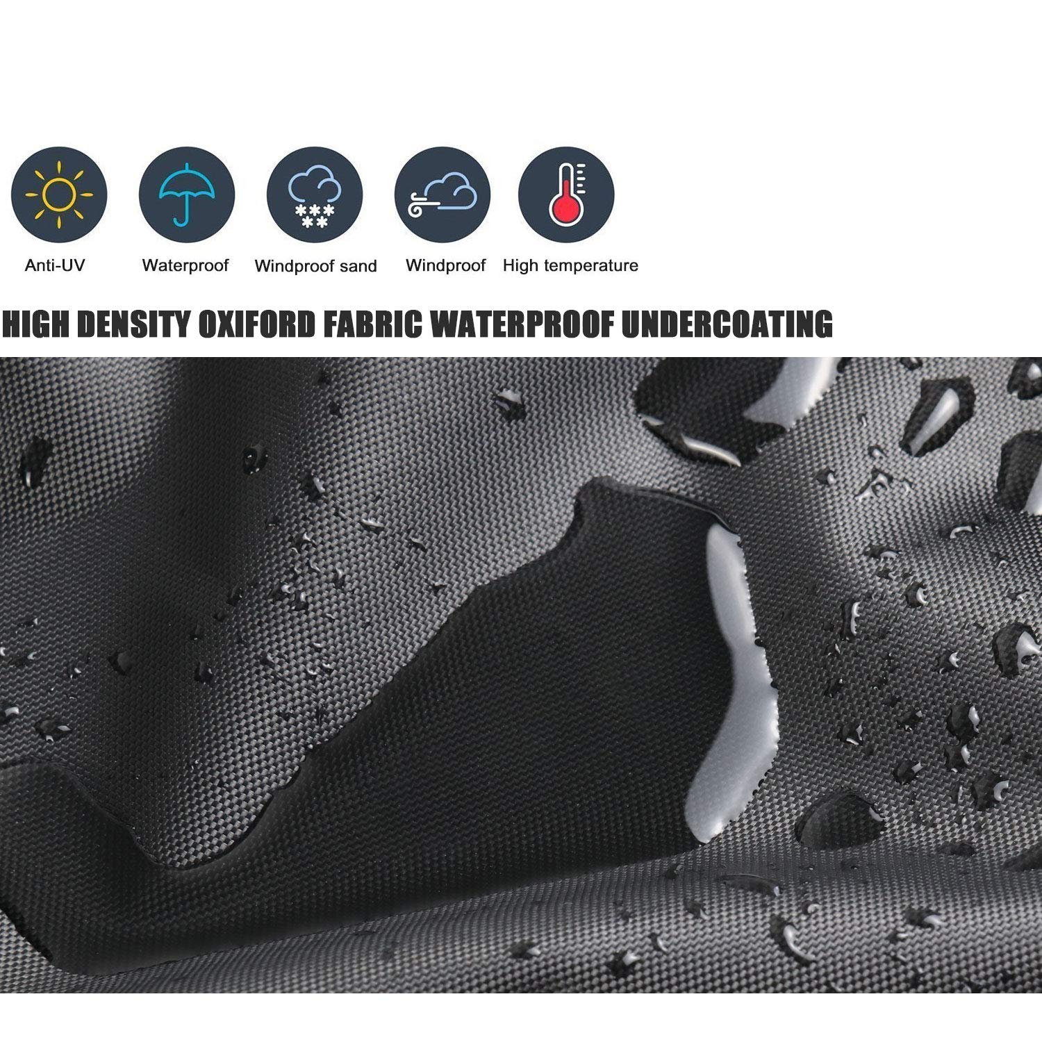 TwoPone Treadmill Cover Waterproof Outdoor Non-Folding Treadmill Covers Upgraded Protective Cover Water-Resistant Dustproof Covers for Indoor Gym Running Machine Storage
