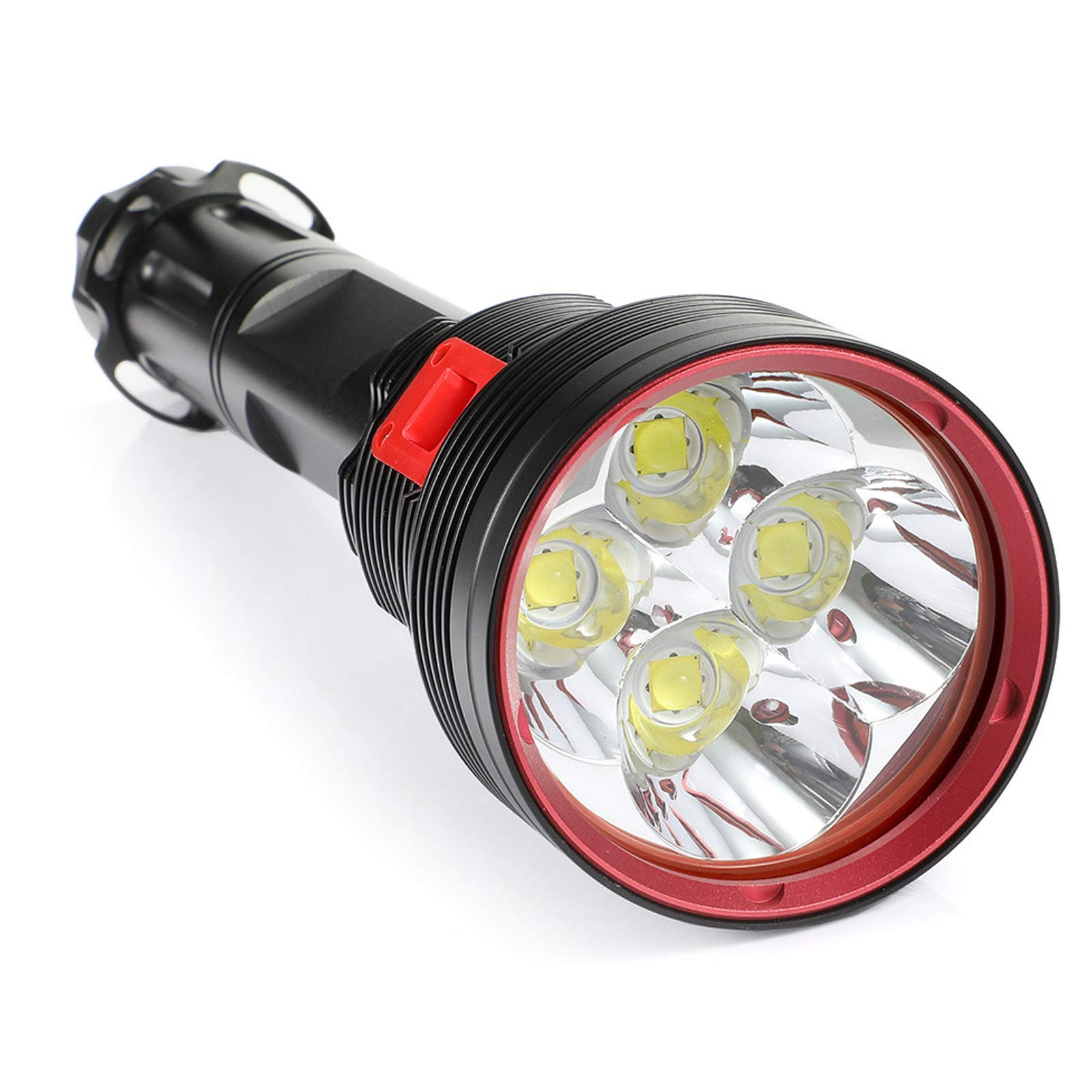 TWW Diving Flashlight, Pressure-Resistant Anti-Corrosion Diving Flashlight Professional Diving Flashlight Submarine Fishing Light,Yellow Light