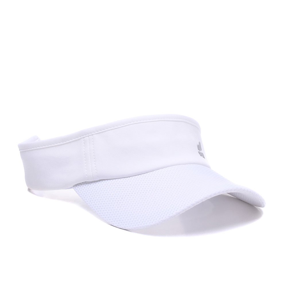 Sun Visors,Premium Sports Tennis Golf Running Hat, Mesh Adjustable Cap (White)