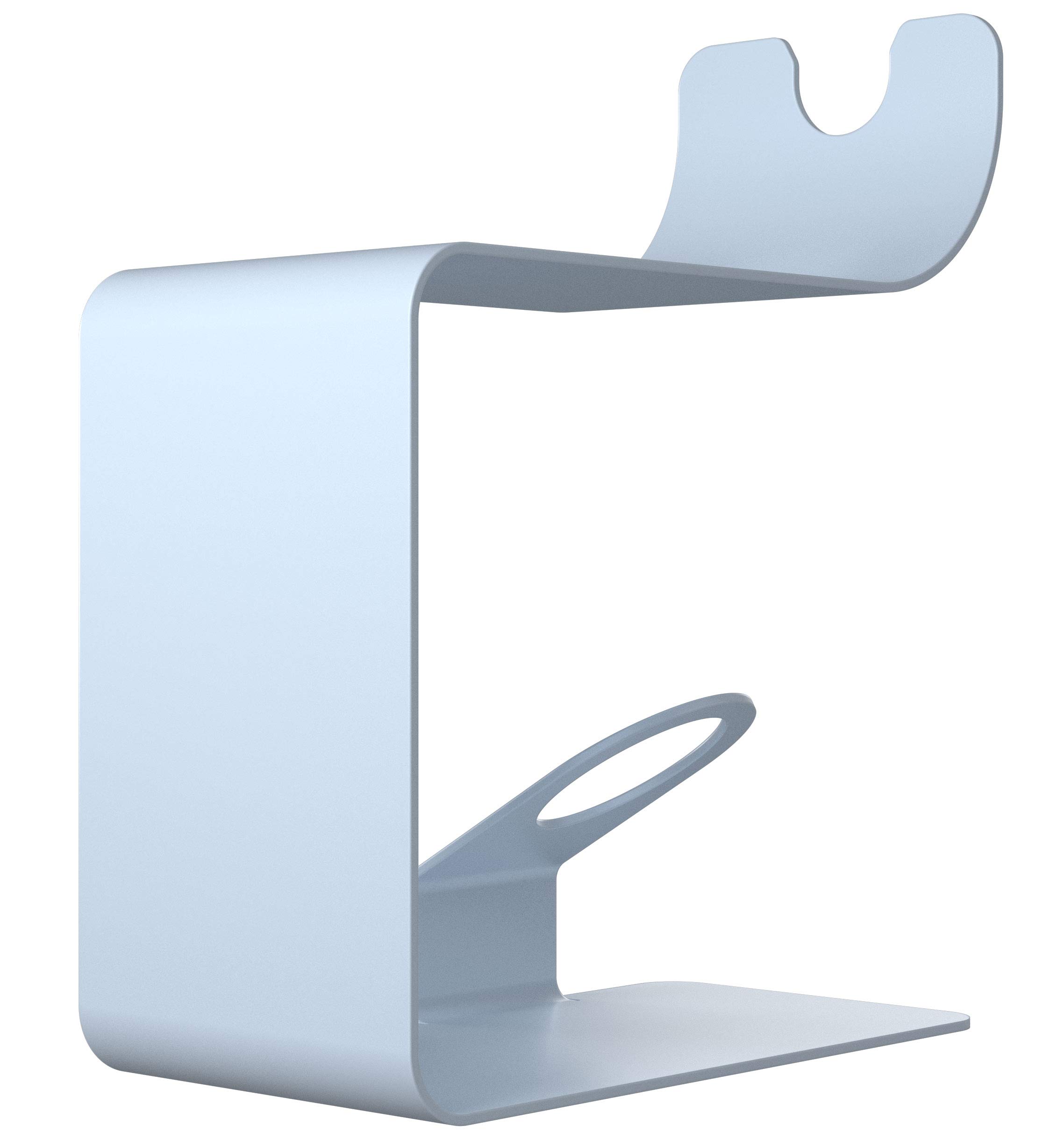 Skywin Display Stand for Oculus Go with Silicone Controller Skin - Compact Aluminum Stand Secures and Displays your VR Headset and Controller