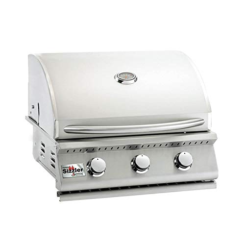 Summerset Sizzler Stainless Steel 26 Inch Natural Gas Propane Built in Grill