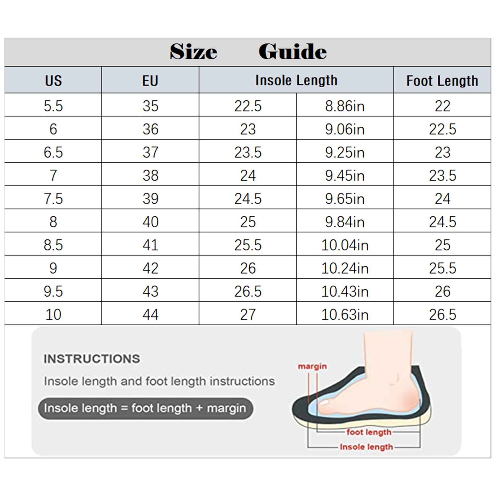 Unybwonn Womens Plantar Fasciitis Shoes, Slip-on Light Air Cushion Orthopedic Sneakers Black Gray 6