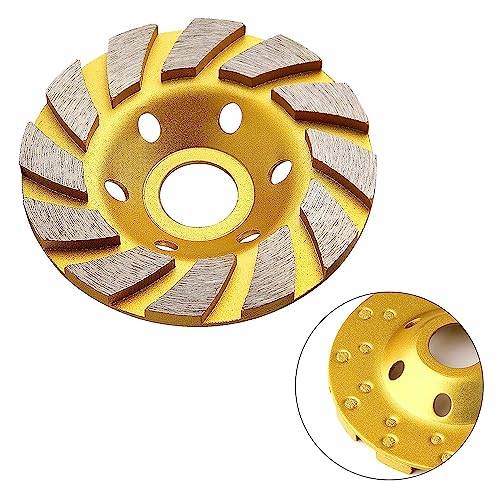 sansheng Concrete Grinding Wheel 4 inch,Diamond Cup Wheel Angle Grinder Wheels Grinding of Concrete,Granite 2 Pieces