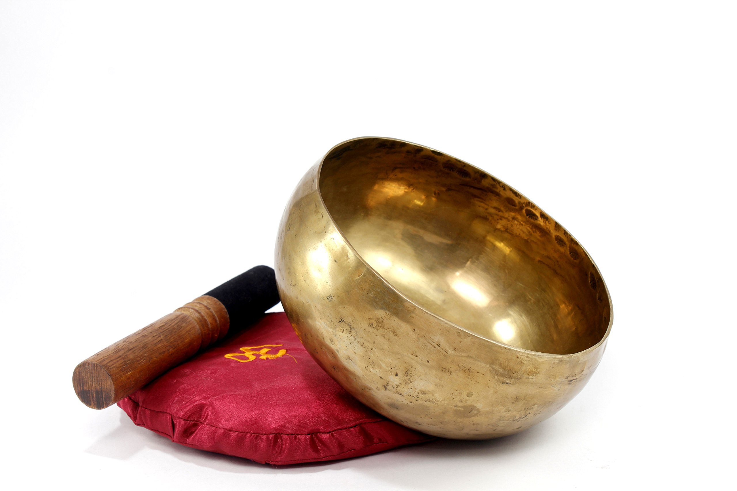 Tibetan Singing Bowl Set - 4th Chakra F (7 Inch)