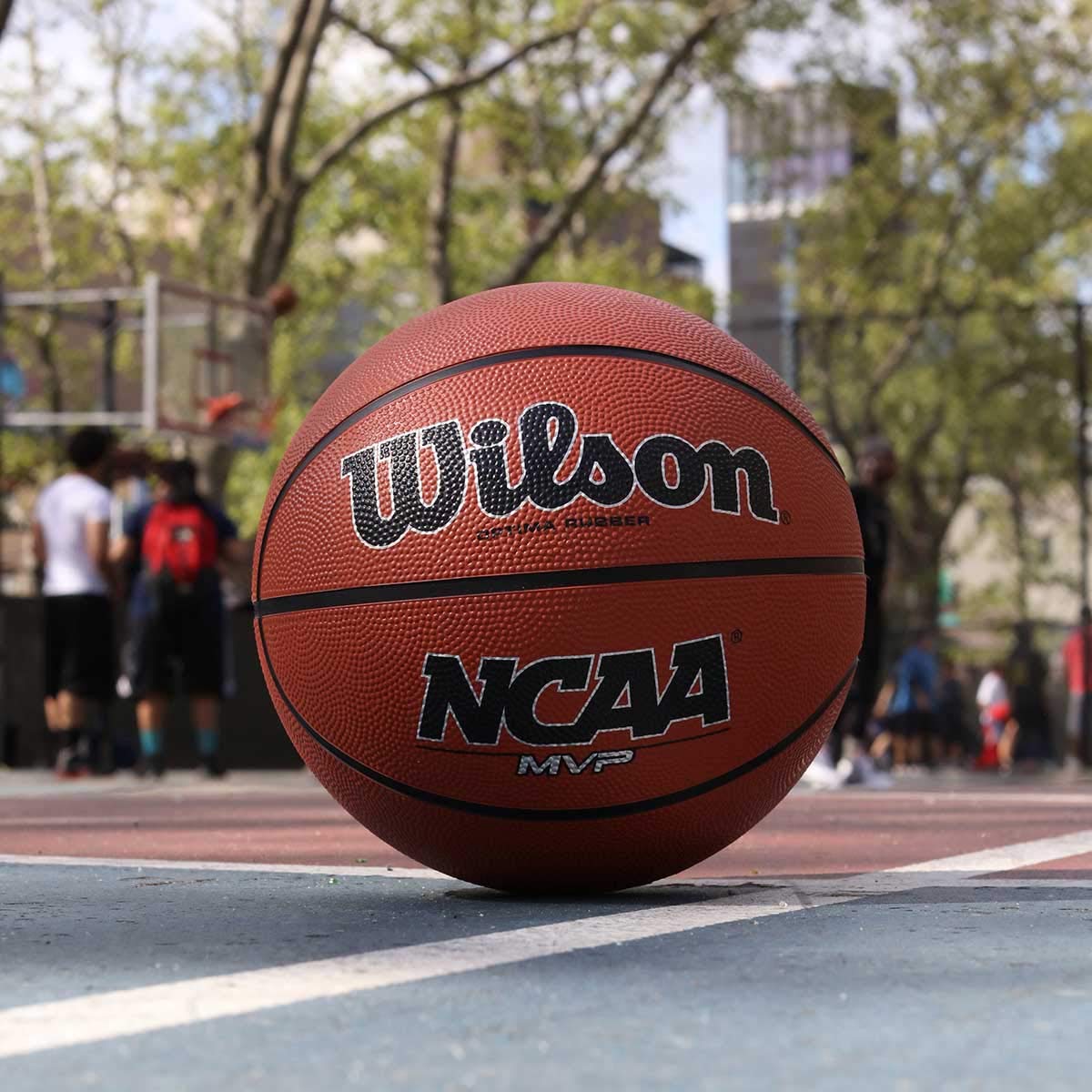 Wilson NCAA MVP Outdoor Basketball - Size 5 - 27.5", Orange