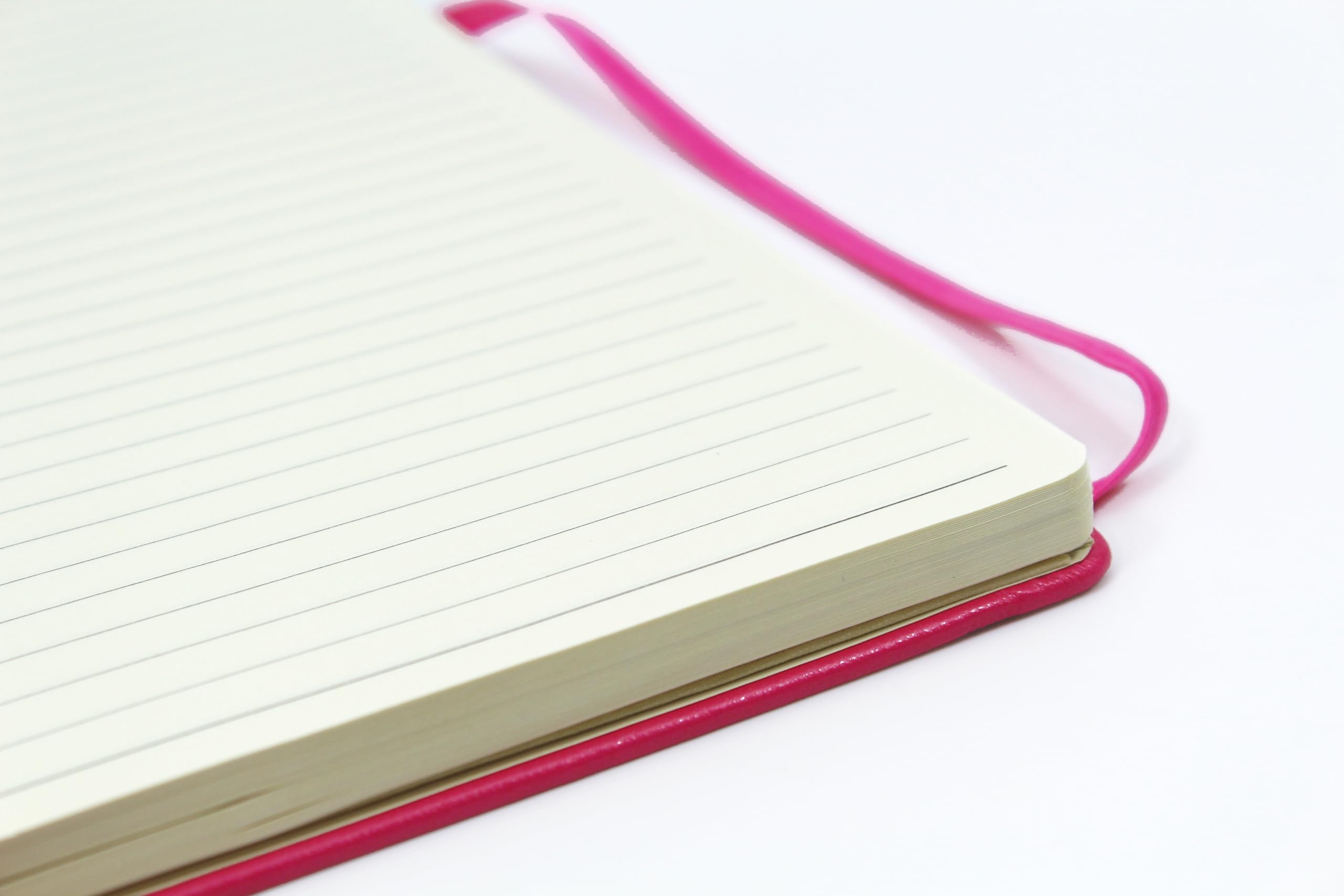Silvine A5 Executive Soft Feel Notebook Pink. 160 Pages (80 Sheets) Ruled 7mm feint. Ref 197P (148 x 212mm)