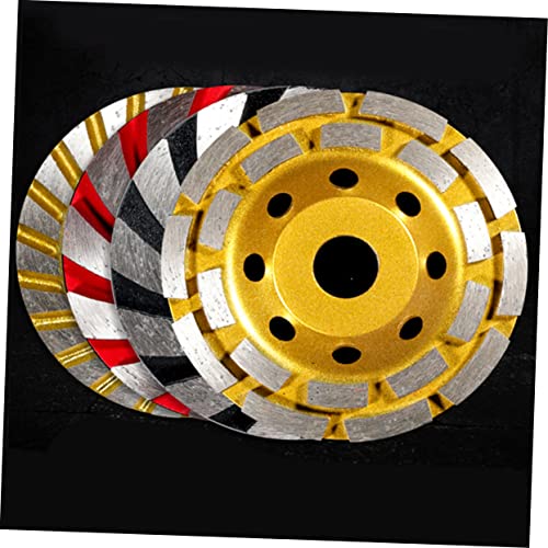 Stone Mill Angle Grinder Polishing Diamond Grinding Cup Wheel Angle Grinding Cup Concrete Grinder Disc Marble Grinding Wheels Concrete Grinding Wheels Aluminum Base Masonry