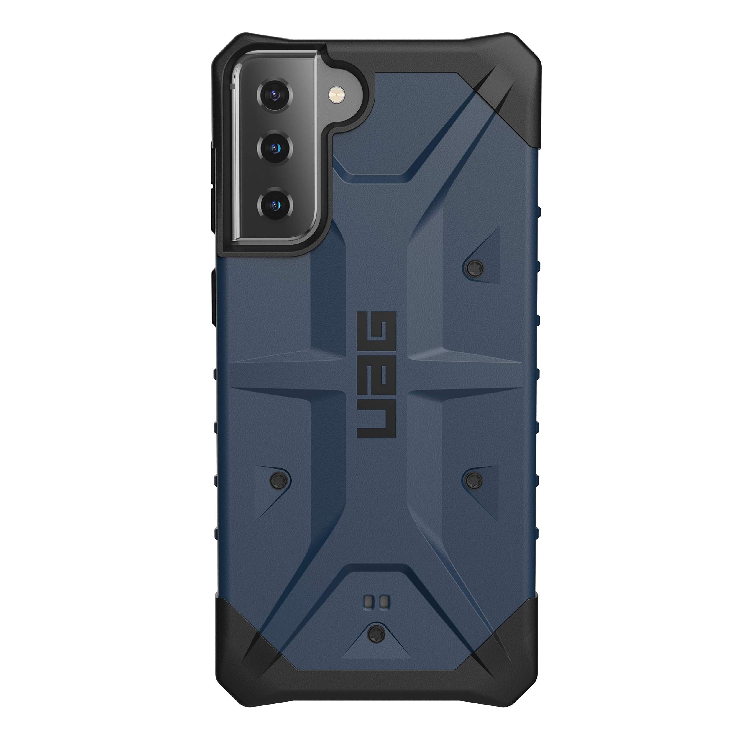 UAG Samsung Galaxy S21 Plus 5G Case [6.7-inch screen], Pathfinder Mallard + Paracord Lanyard Adjustable Wrist Strap, Black
