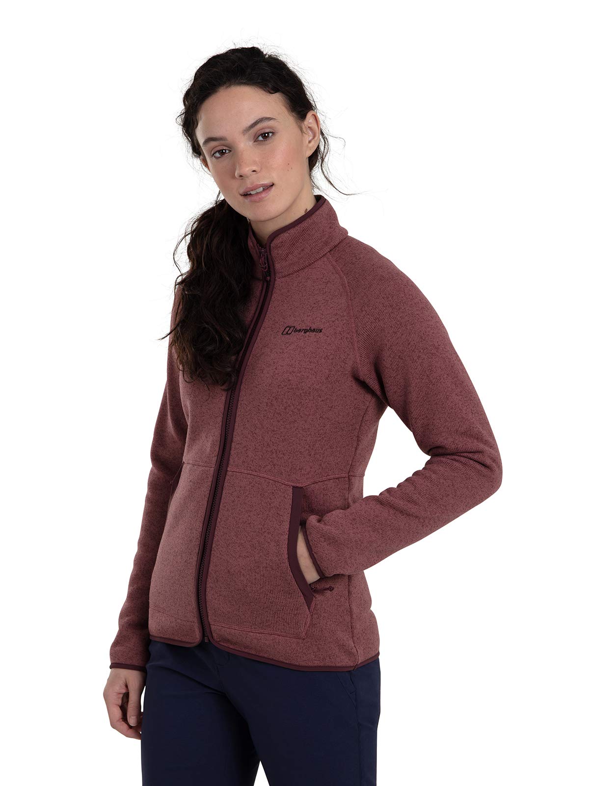 Berghaus Women's Standard Jacket Fleece Salair, Wild Ginger/Sassafras