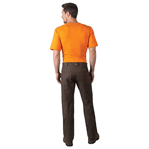 Walls Men's The Original Outdoor Work Pant, Bark Brown, 34 x 32