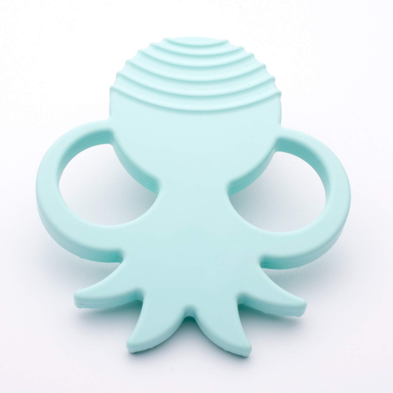 Sisilia Baby Teether | BPA Free Silicone | Octopus (Babyblue)