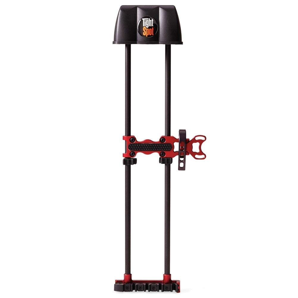 Tightspot Hunting Shooting Archery Lightweight 5-Arrow Full-Size Quiver with Quick Draw System, Red, Right Hand
