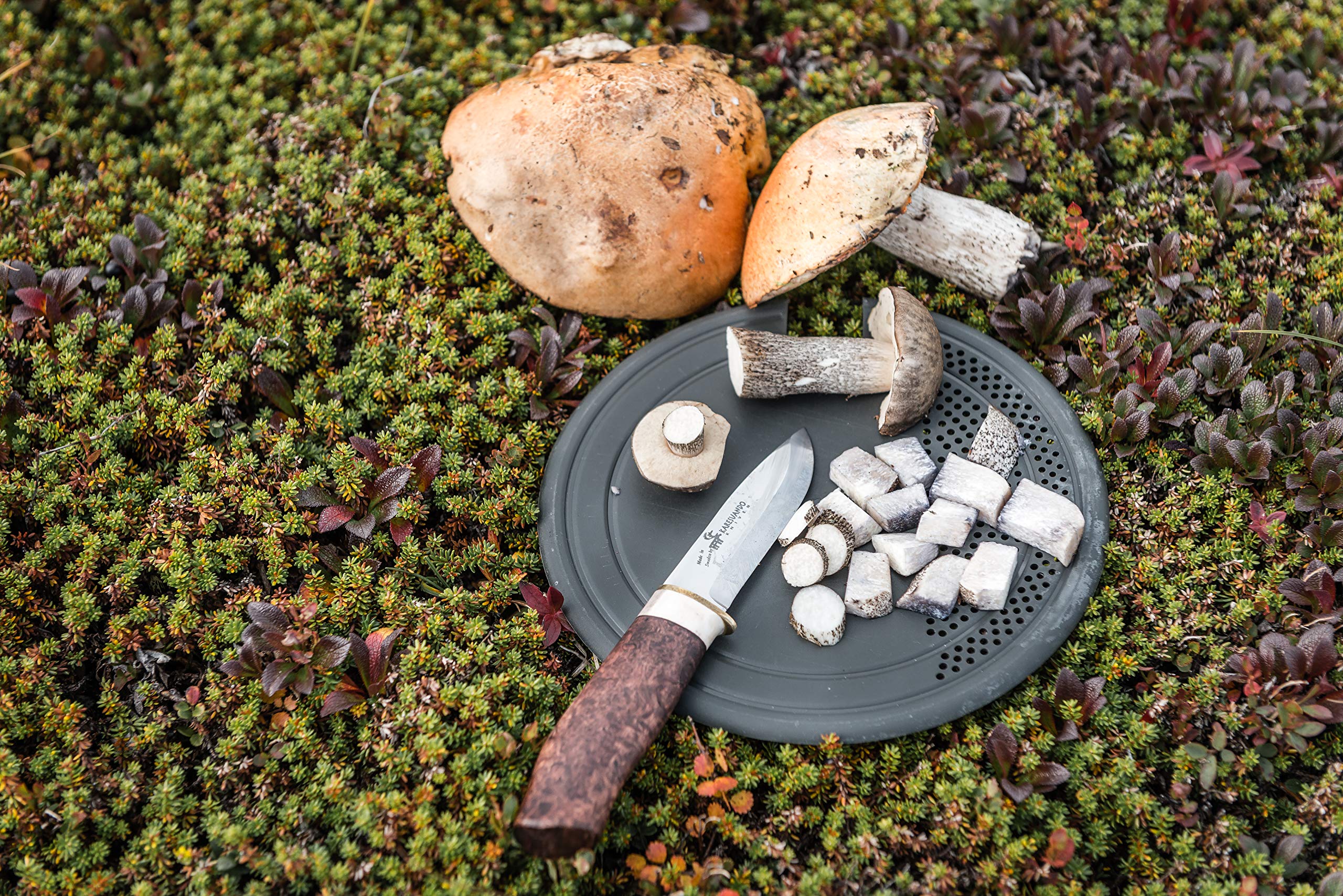 Trangia - Multi-Disc 27 | 7" Inch Lid Used as Strainer or Cutting Board