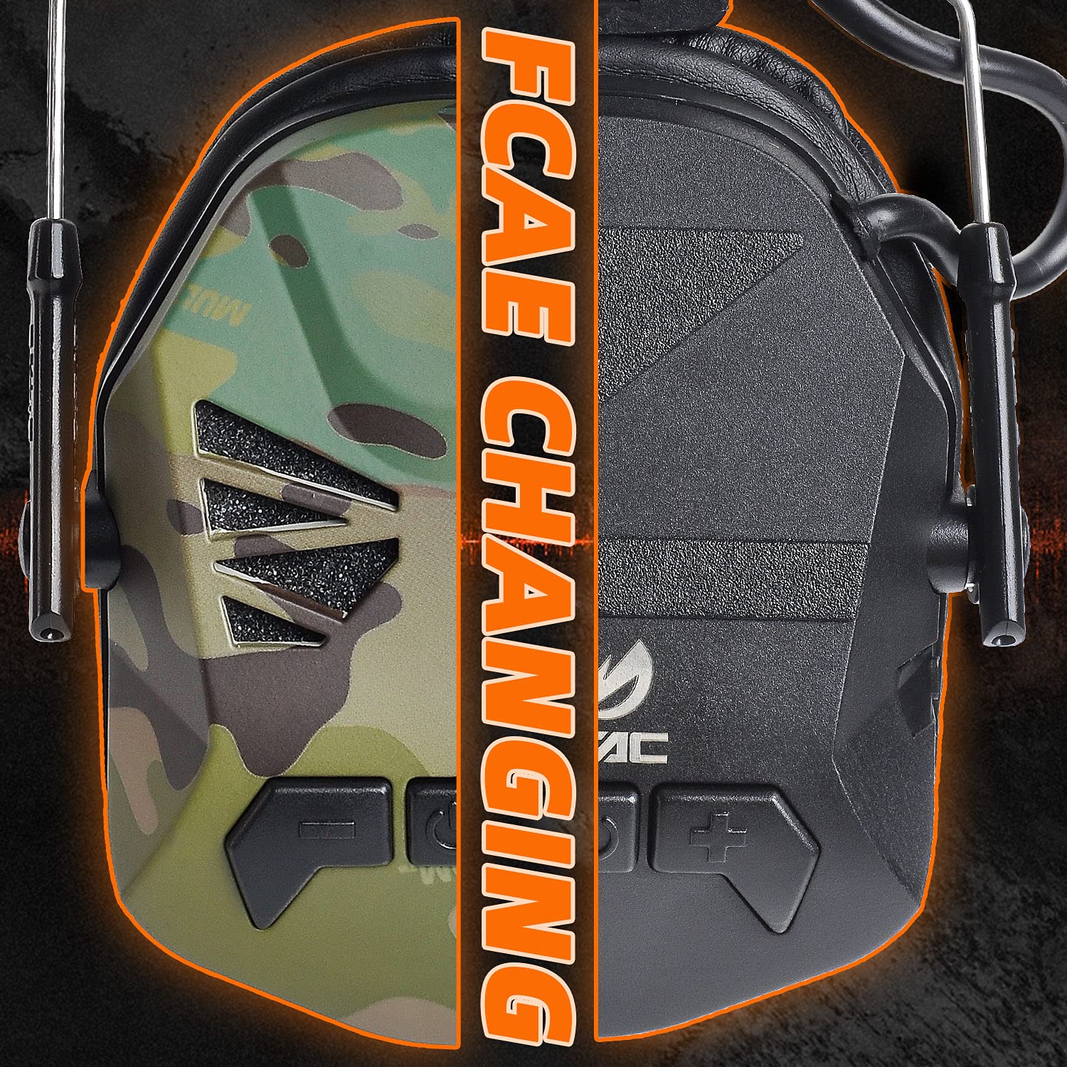 ZTAC 【Z-TAC Official Store】 Z-Tactical Noise-Cancelling Face Off Shooting Headset Made ID101