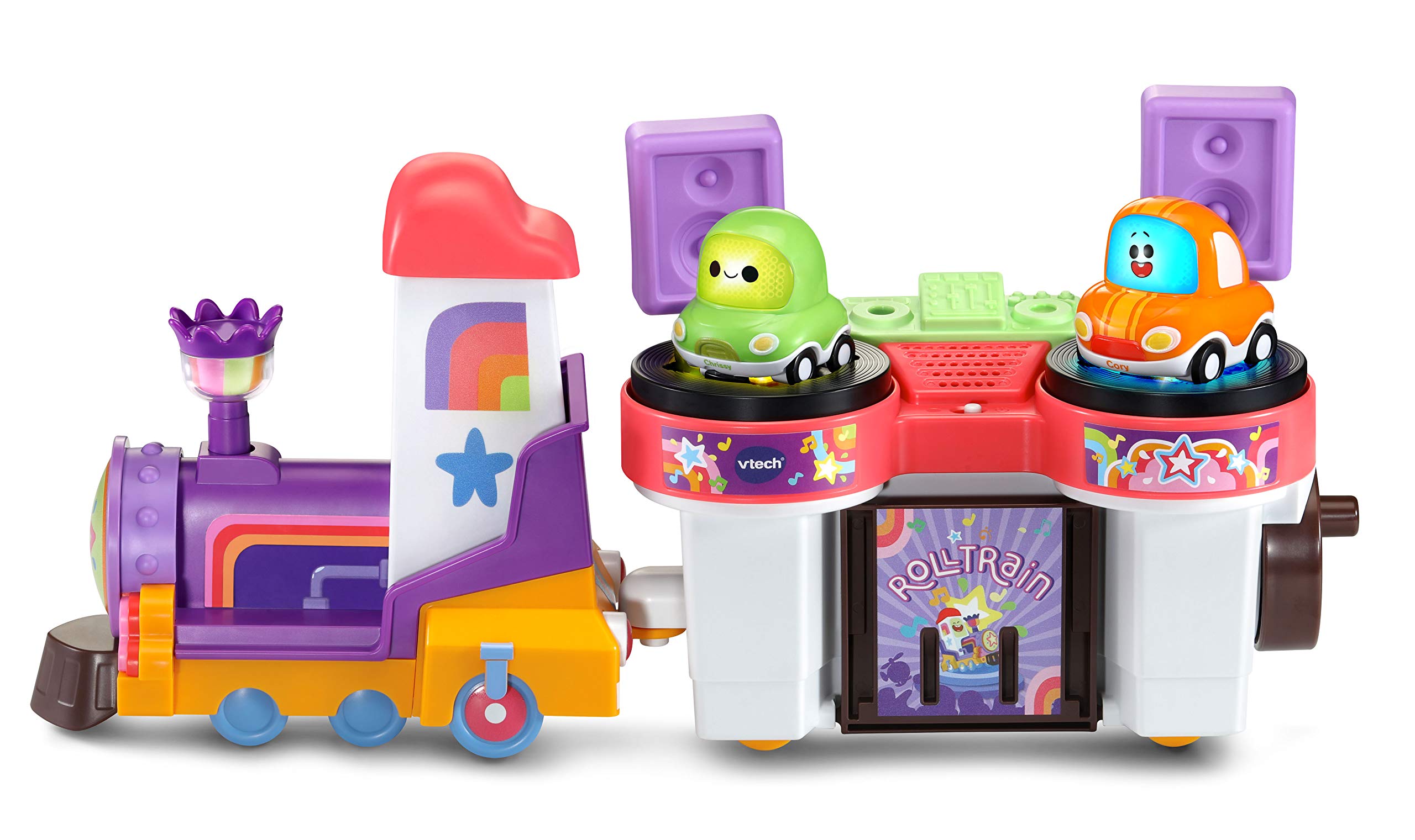 VTech toot-toot Cory CarsonĀ® dj Train trax & The roll Train for Children and