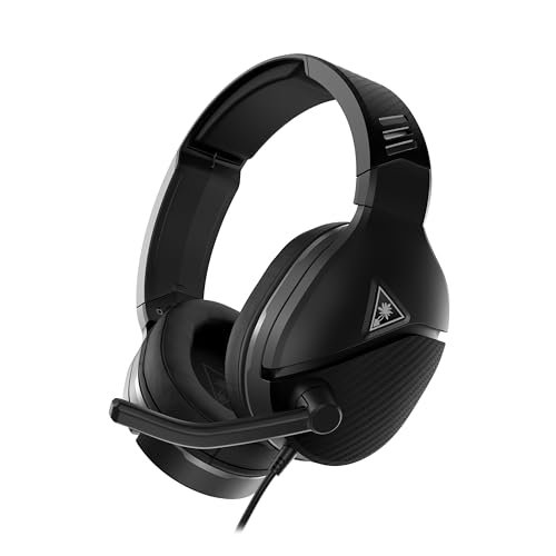 Turtle Beach Recon 200 Gen 2 Powered Gaming Headset for Xbox Series X, Series S & One, PlayStation 5, PS4, Nintendo Switch, Mobile, & PC with 3.5mm connection - Black