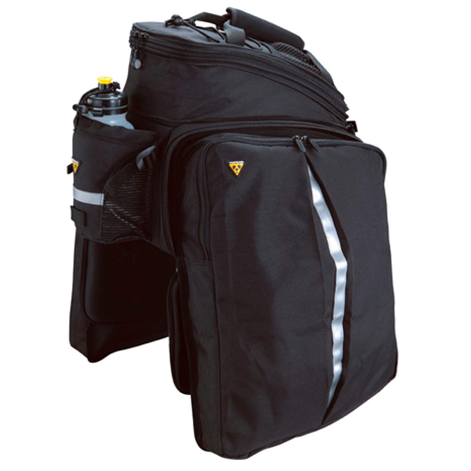 Topeak Unisex Adult DXP Trunk Bag - Black, 36 x 21.5-29 x 25 cm/22.6 Litre
