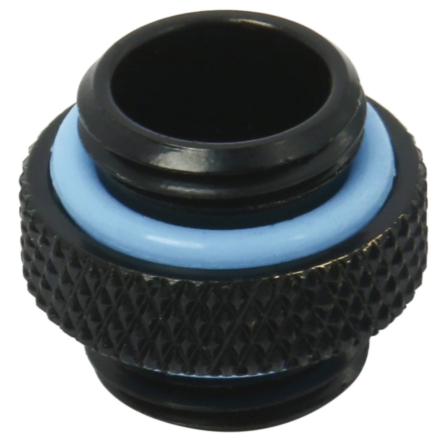 YaeCCC 6 Pack G1/4" inch 5mm Male to Male Fitting Matte Black