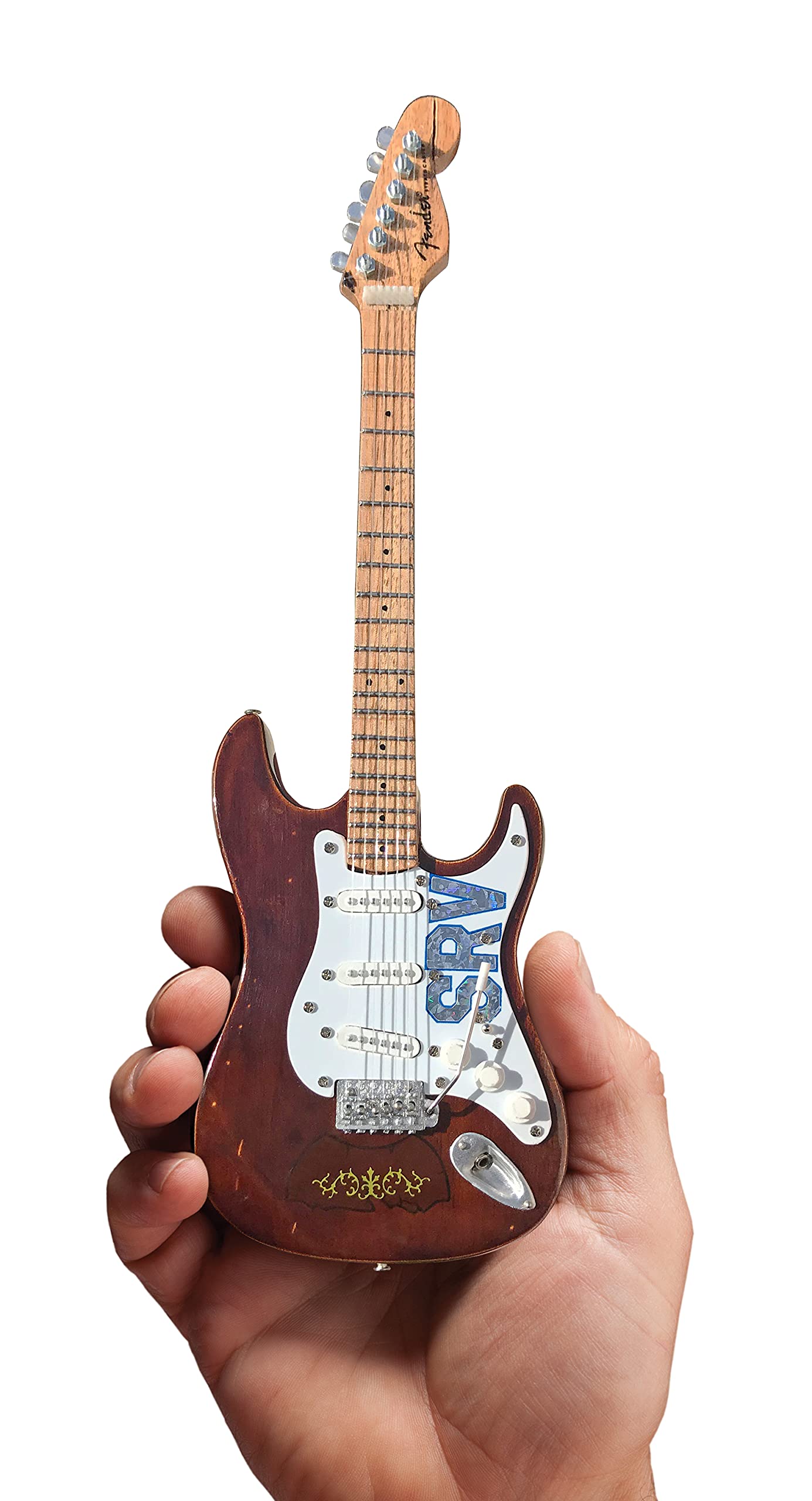 Stevie Ray Vaughn Miniature Mini Guitar SRV Lenny