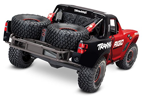Traxxas Unlimited Desert Racer 4X4 RC Race Truck, Red